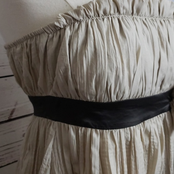 Anthropologie | Dresses | Ryu Anthropologie Crinkle Strapless Dress M ...